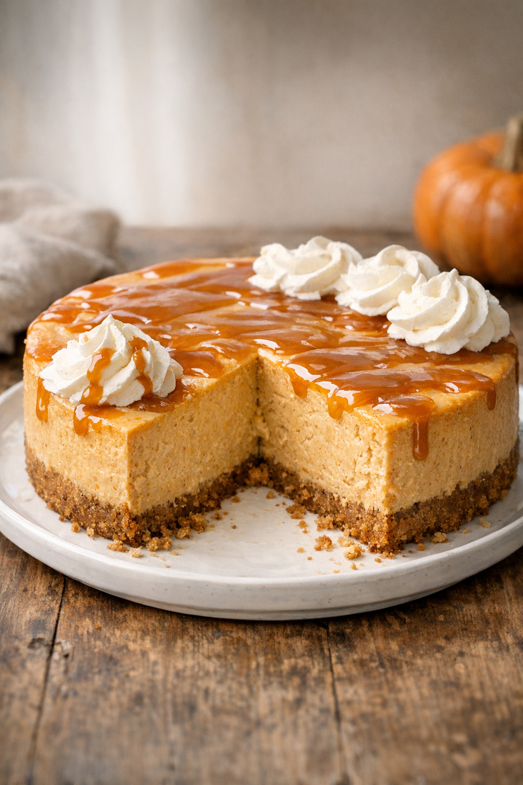 Pumpkin Cheesecake: Easy No-Fail Fall Dessert Recipe